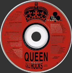 Queen Rocks promo CDs